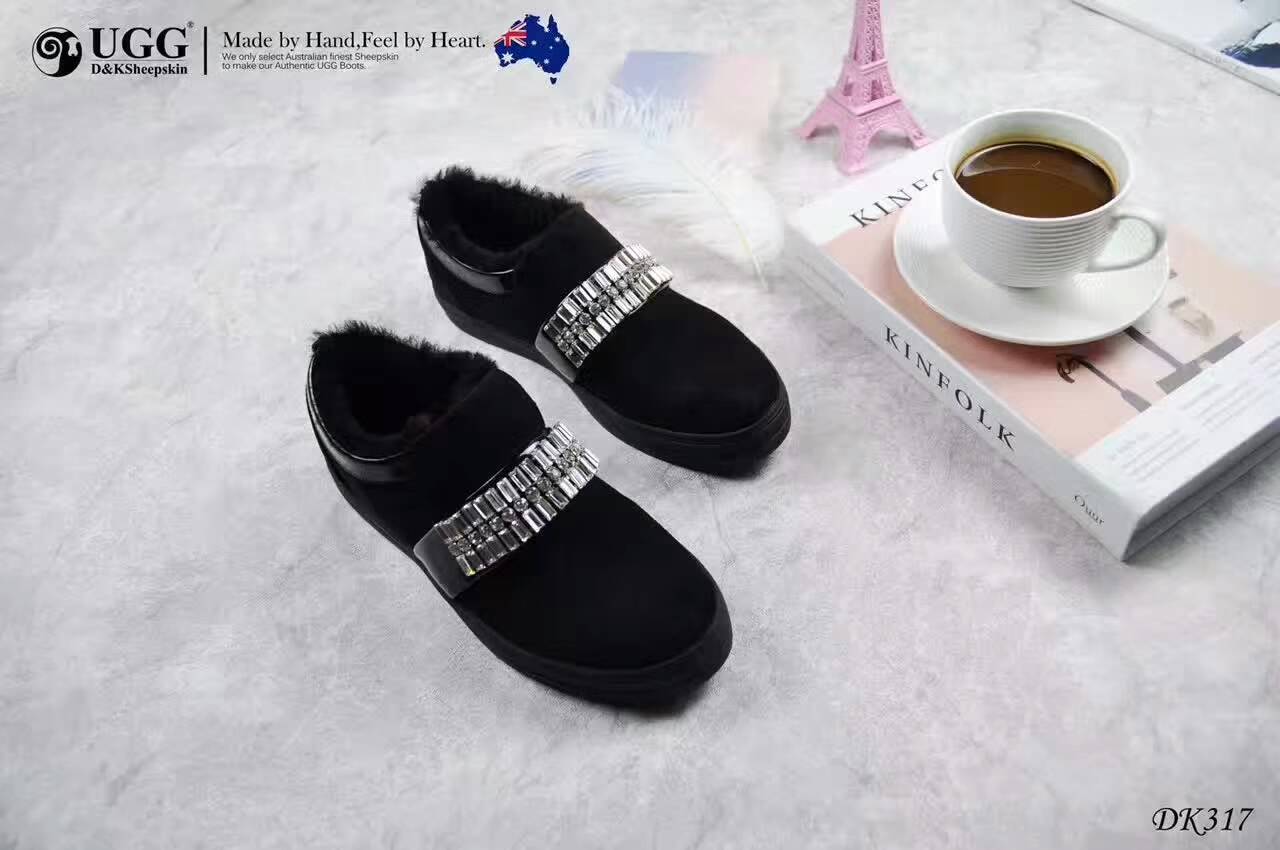 【澳洲直邮包邮】DK UGG DK317秋冬新款防泼水内增高一脚蹬 清仓_澳有网