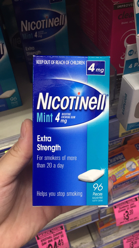 【超市代购】Nicotinell 戒烟糖香口珠薄荷味4mg_澳有网