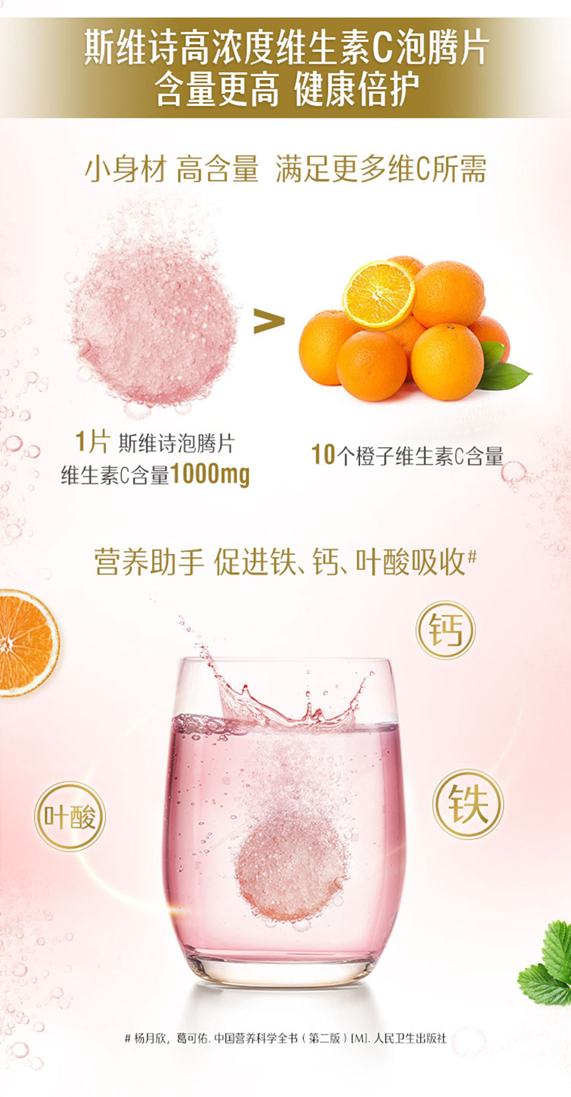 【澳洲直邮】Swisse 多元维生素能量 维C泡腾片 60粒_澳有网